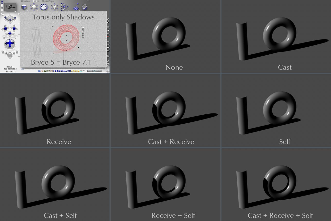 Unpleasant shadows properties in Bryce 7 Pro - Daz 3D Forums