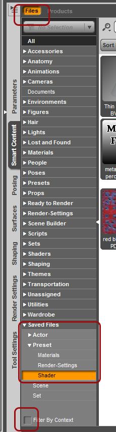 Saving a shader preset - Daz 3D Forums
