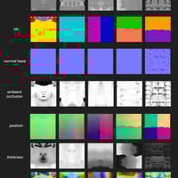 CGI Mesh Maps for Genesis 9 | Daz 3D