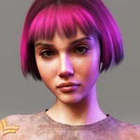 M3D Chic Bob Hair for Genesis 9 | Daz 3D