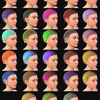 M3D Sleek Mess Hair for Genesis 9 | Daz 3D