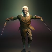 Drow Poses for Wagner 9 | Daz 3D
