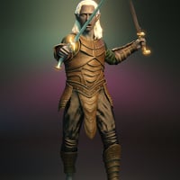 Drow Poses for Wagner 9 | Daz 3D