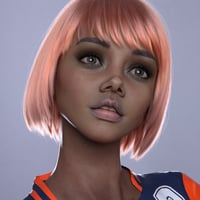 dForce AK Student Bob Hair for Genesis 9, 8, and 8.1 Female | Daz 3D