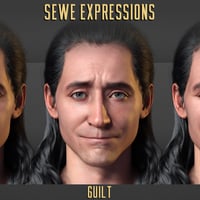 Subtle Expressions for Wagner 9 Edition | Daz 3D