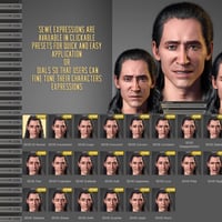 Subtle Expressions for Wagner 9 Edition | Daz 3D