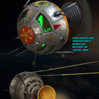Sputnik StarFighter | Daz 3D