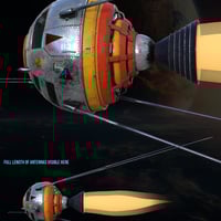 Sputnik StarFighter | Daz 3D