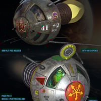 Sputnik StarFighter | Daz 3D