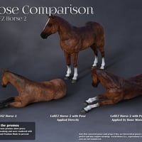 Bone Minion for DAZ Horse 2 Poses | Daz 3D