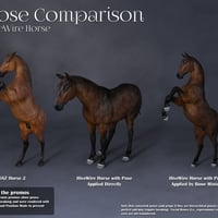 Bone Minion for DAZ Horse 2 Poses | Daz 3D