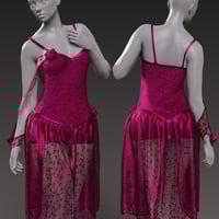 VERSUS - dForce Xanah Dress for Genesis 9 Add-On | Daz 3D