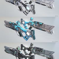 Extra Textures for Alien Assault Rifle | Daz 3D