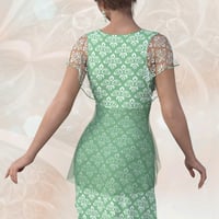 SIC dForce Jade Dress for Genesis 9 | Daz 3D