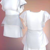 SIC dForce Jade Dress for Genesis 9 | Daz 3D