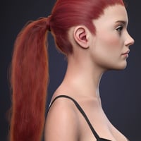 CGI Katya Hair for Genesis 9 | Daz 3D