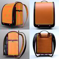 School Backpacks Toon Genesis 9 Iray Texture Add-On | Daz 3D