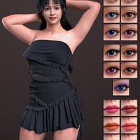 K3D Anisa for Genesis 9 | Daz 3D