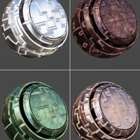 Metal Weaving Iray Shaders - MR | Daz 3D