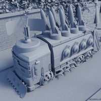 Apocalyptic Bin Lorry Add On | Daz 3D