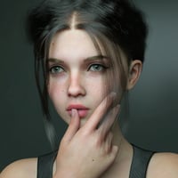 dForce CS Cinnamon Hair for G8/8.1 & 9 | Daz 3D