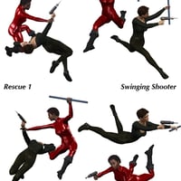 Zero Gee Combat V4 | Daz 3D