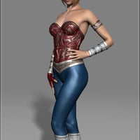 Superheroines Pack for G-Suit 2 HD | Daz 3D