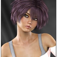 Anny Hair For Genesis 3 Female S Genesis 2 Female S And Victoria 4
