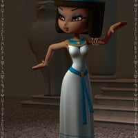 Cleopatra | 3D Models and 3D Software by Daz 3D