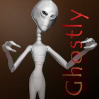 Ghostly Alien for RDNA Greyling | Daz 3D