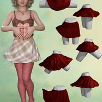 Patty Clothes for Genesis 3 Female(s) and Star 2.0 | Daz 3D