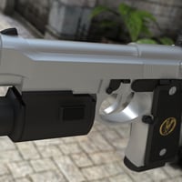 MMX92 9MM Pistol | Daz 3D