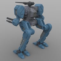 Hawksclaw Robot Mech (for Poser) | Daz 3D