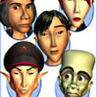 Hiro Toon Faces | Daz 3D