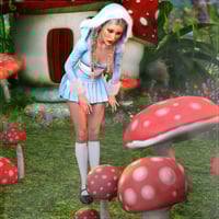 Z Alice In Wonderland Poses Partials And Expressions For Genesis 3