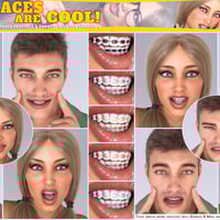 Z Braces Are Cool For Genesis 8 Male And Female Daz 3d