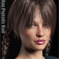 Dallas Clothing, Character and Hair Bundle | Daz 3D