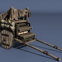 Pig Cart | Daz 3D