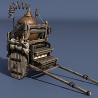 Pig Cart | Daz 3D