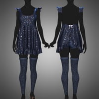 dForce Frilly Lilly Texture Add-on | Daz 3D