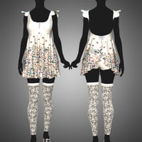 dForce Frilly Lilly Texture Add-on | Daz 3D