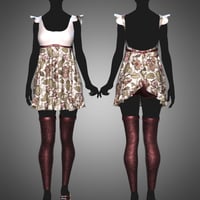 dForce Frilly Lilly Texture Add-on | Daz 3D