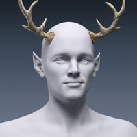 Antlers for Genesis 8 and 8.1 Males | Daz 3D