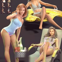 Lifes A Beach Bundle Daz 3d