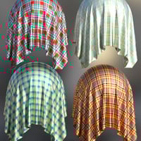 Summer Silk Tartan Fabric Iray Shaders | Daz 3D