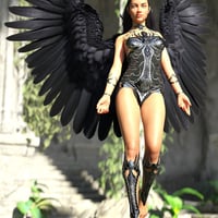Crow 8.1 Soul Bearer Bundle | Daz 3D