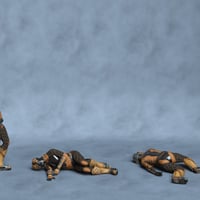 Fallen Warrior Poses for Genesis 9 | Daz 3D