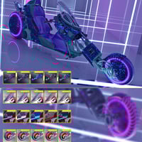 Funk It Up! for Manga Anime Bike | Daz 3D