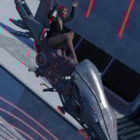 Skins for Sky Lark Hover Bike | Daz 3D