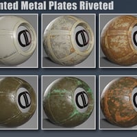 DD PBR Painted Metal Shaders for Iray Vol 2 | Daz 3D